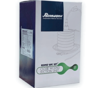Romsons Romo Vac Set, Wound Closure Suction Set - Surgical Dekho