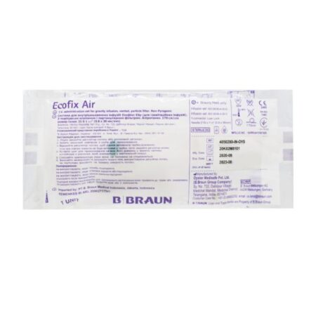 B Braun Ecofix Air Vented IV Infusion Set - Surgical Dekho
